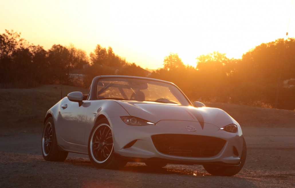 Mazda MX-5 mit V8-Motor - Motorblock